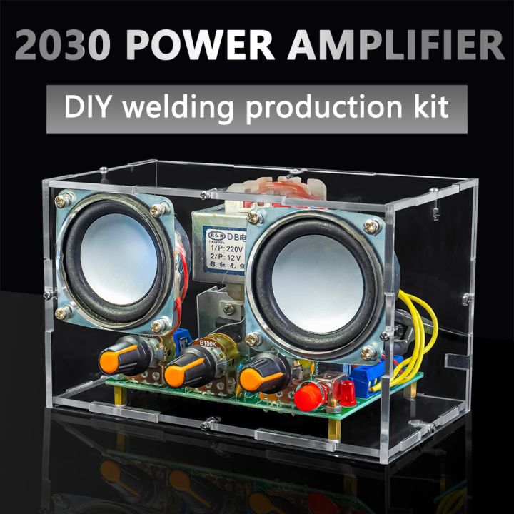 TDA2030 Dual Channel Amplifier Kit Speaker DIY Electronic Production ...