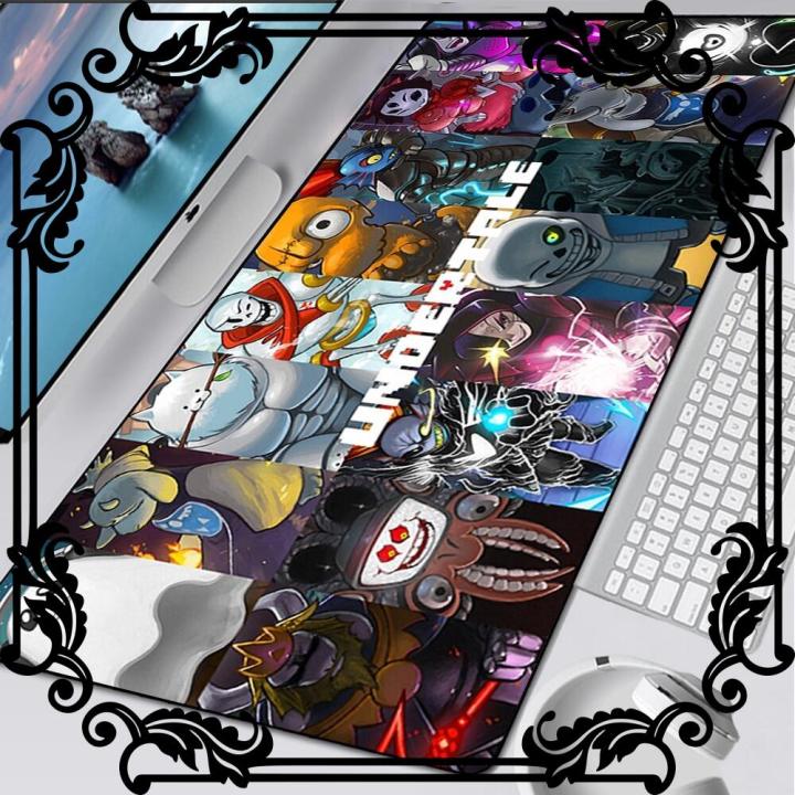 แฟชั่น Undertale Large Gaming Mouse Pad แผ่นรองเมาส์คอมพิวเตอร์สำนักงาน ...