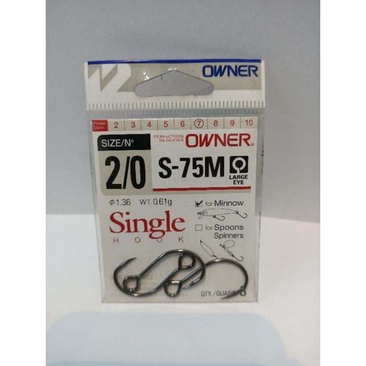 ORIGINAL OWNER S-75M SINGLE HOOK / MATA KAIL GEWANG | Lazada