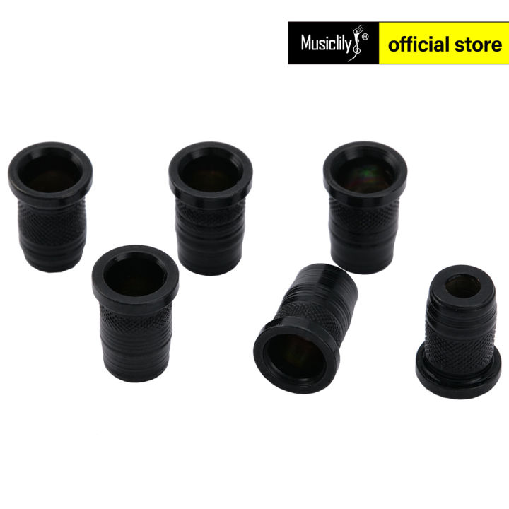 Musiclily Pro 11mm Steel Top Guitar String Ferrules String Through Body ...