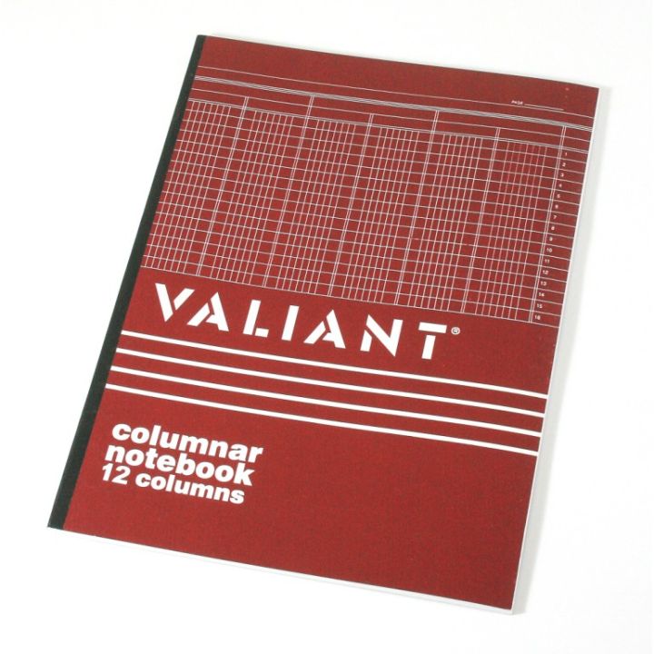Valiant Columnar/Accounting/Ledger Notebook Cash Notebook(available in ...
