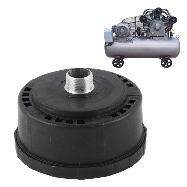 Air Compressor Silencer Plastic Shell Round Muffler3/4 25mm Filter ...