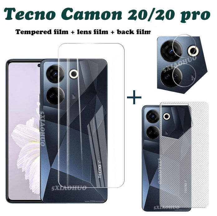 Tecno Camon 20 Tempered Glass Tecno Camon 20 Pro Screen Protector Tecno ...