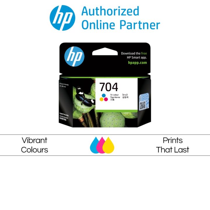 HP 704 Black/Tri-color Original Ink Advantage Cartridge | Lazada PH