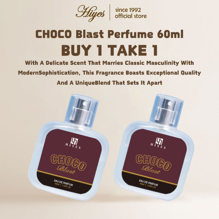 HIYES【Buy 1 Take 1】Choco Blast Perfume 60ml Premium Edition By HSI ...