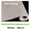 Fine artist canvas smooth texture primed linen blend coated painting canvas roll,98cm wide ...