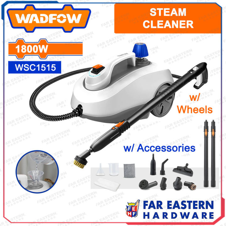 WADFOW Steam Cleaner w/ Wheels 1800W WSC1515 WFPTCD | Lazada PH