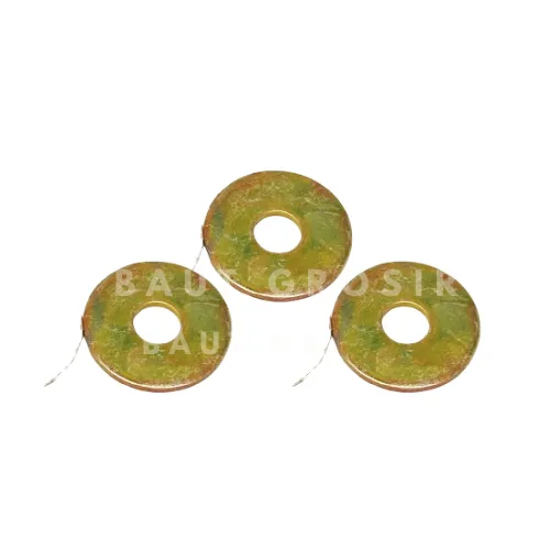 RING PLAT LEBAR M6 M8 GALVANIS KUNING PAKET 100 PCS | Lazada Indonesia