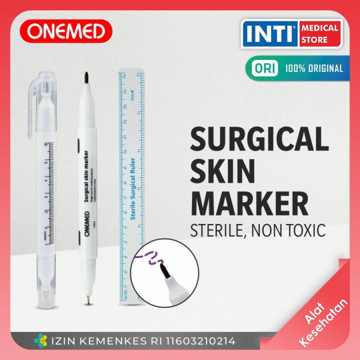 OneMed | Surgical Skin Marker | Spidol Oprasi | Pulpen Penanda Operasi ...