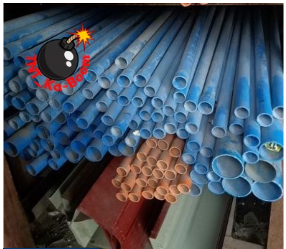 PVC "Neltex" Makapal "Blue" Pipe Waterline 1/2” 3/4" 1" | Sold per 50cm ...