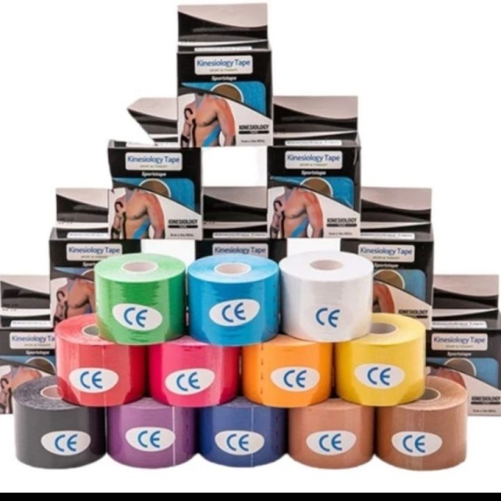 Kinesiology Tape olahraga Kinesio Finger Tape Wrist tape 5CM x 5M ...