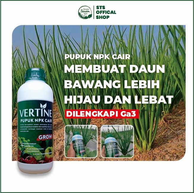 Vertine Grow - Pupuk NPK - Penyubur Daun Bawang Dan Penambah Tunas ...