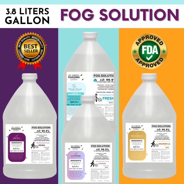 Doctor Garden, FOG SOLUTION Bac to Zero Disinfectant Car, Helmet ...
