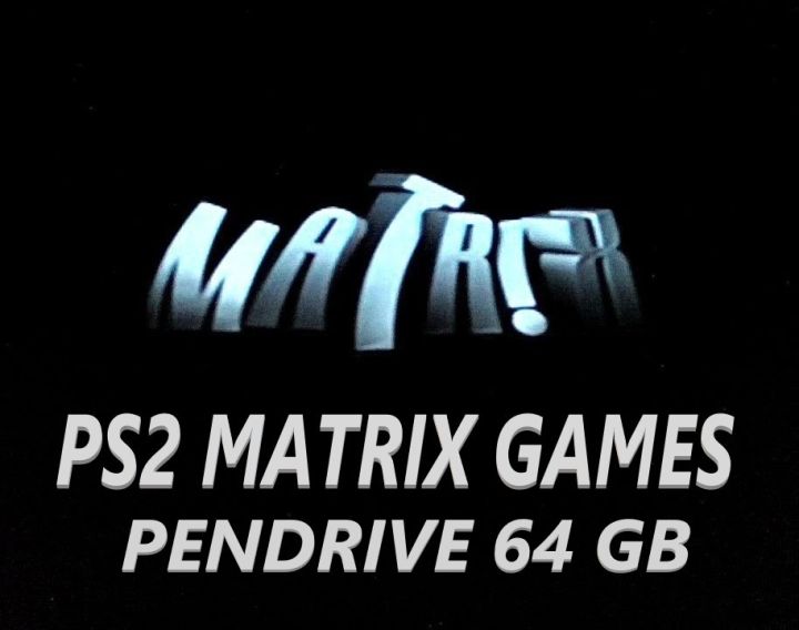 PS2 PLAYSTATION 2 Pendrive 64GB Games Matrix With FULL PS2 games | Lazada
