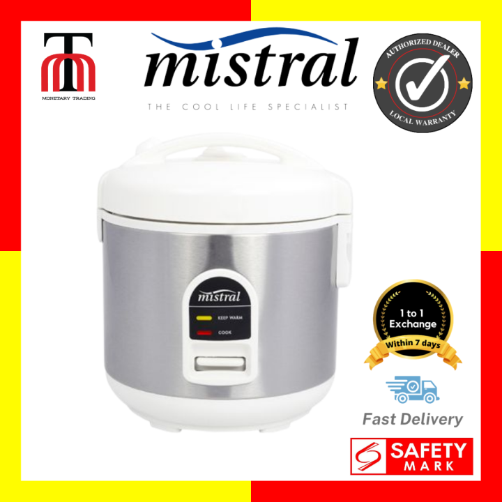 MISTRAL 1.0L RICE COOKER MRC101 | Lazada Singapore