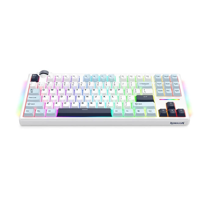 Redragon Cyclone Pro K716 RGB Tri-Mode Hot-Swappable Mechanical ...
