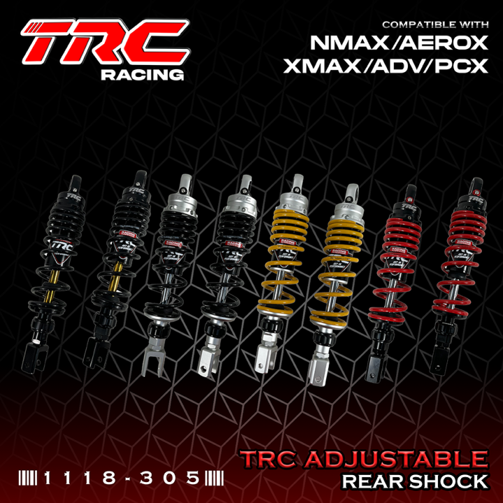 TRC RACING AI-TECH SERIES SUSPENSION for AEROX V1 V2/ NMAX V2 1118-305 ...