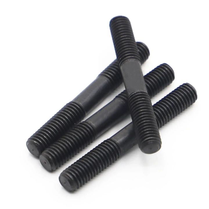 GB901 Grade 8.8 Carbon Steel Rod Double Thread Screw M8 M10 M12 Stud ...