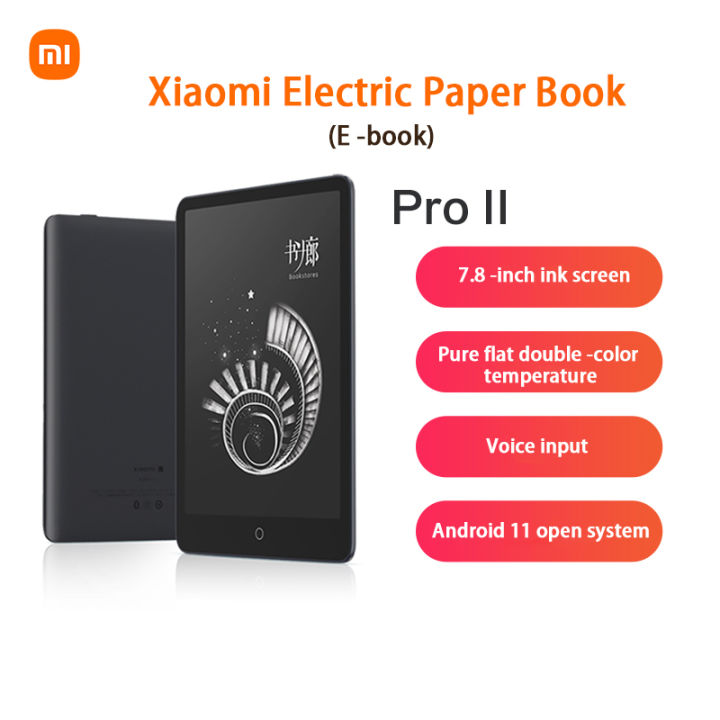 Xiaomi Mi Electronic E-Reader E-book Reader Pro HD Touched 7.8 Ink ...