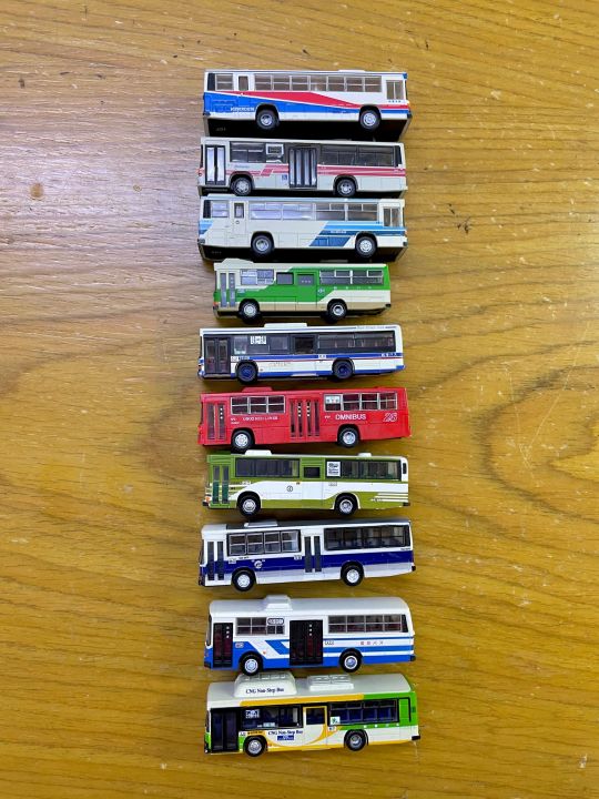 New N Scale (1:150)TomyTec Model Buses 20 colours, new unused New N ...