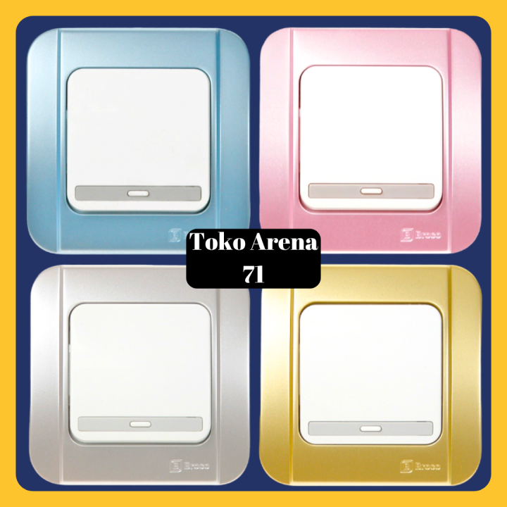 BROCO Galleo Series Saklar Engkel Galleo Pink Gold Silver / G161 ...