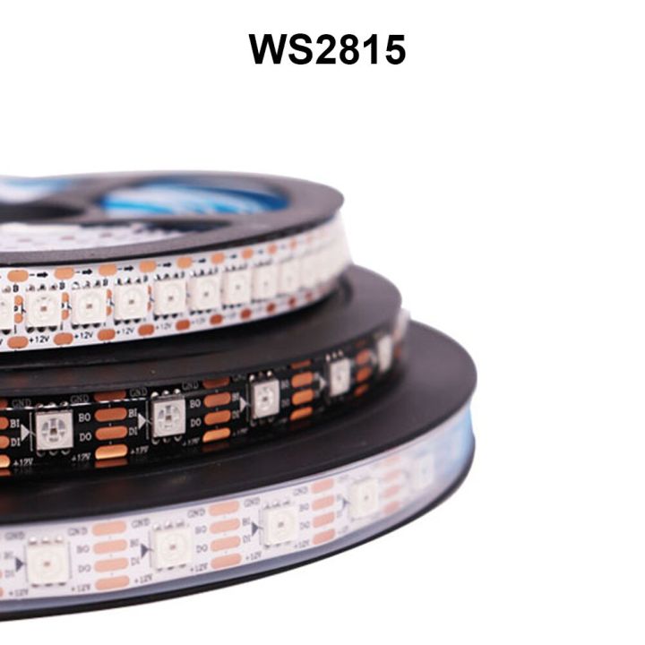 2 WS2812B WS2811 WS2813 WS2815 30/60/144 Leds/M Smart Pixels RGB LED ...