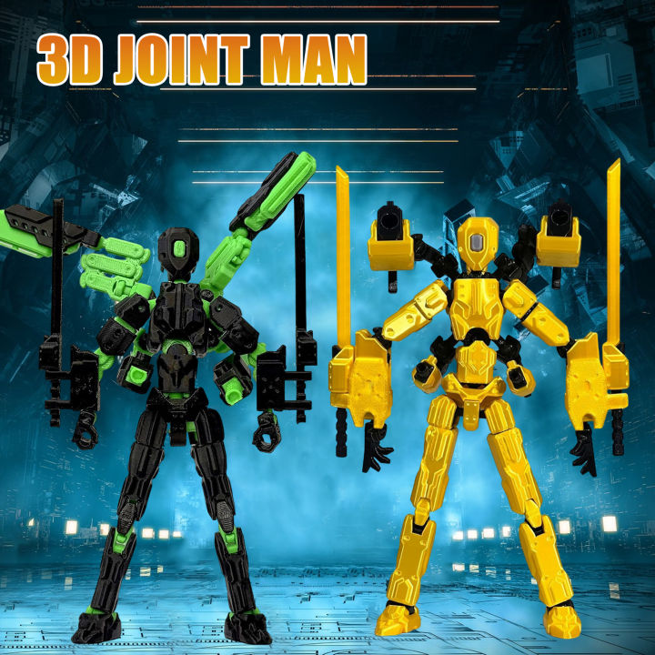 Weapons for Action Figures Articulated 3d Printed Action Figure with ...