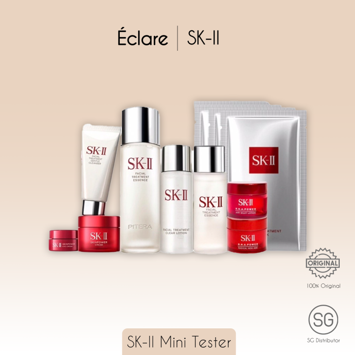 SK-II Assorted Travel Size Tester - Cleanser, Clear Lotion, Facial ...