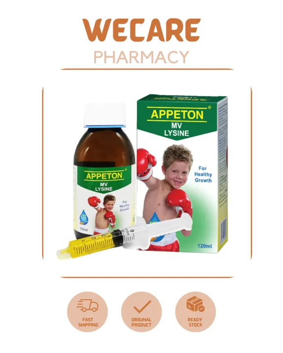 APPETON MULTIVITAMIN LYSINE 60'S | Lazada