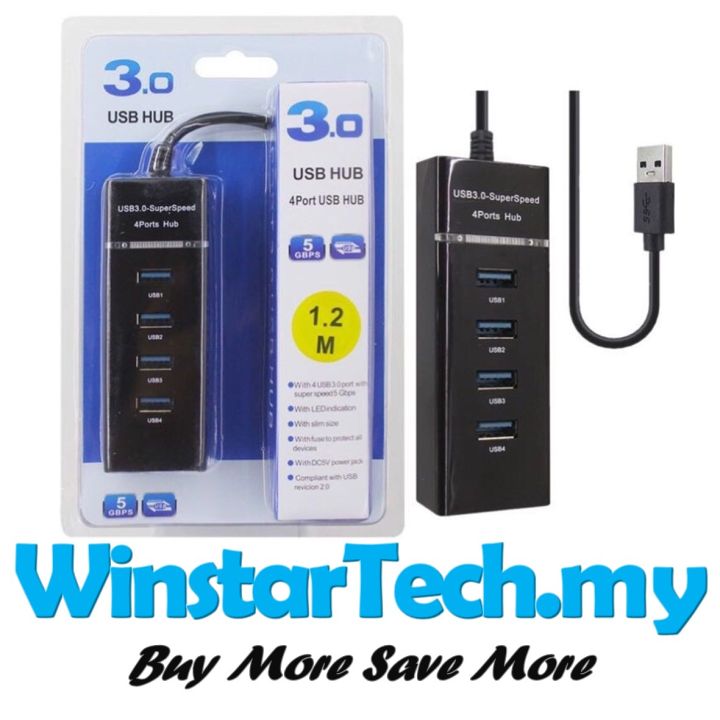 HUB USB 3.0 usb3.0 5Gbps 4 Ports / 7 PORTS Super Speed High Quality Computer Peripherals | Lazada