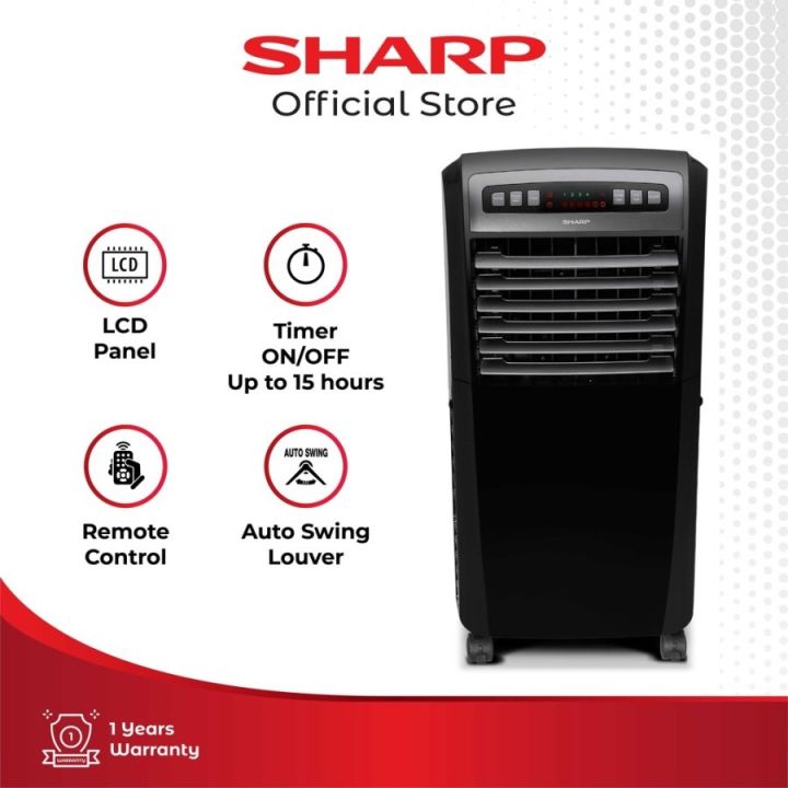 Air Cooler Sharp PJA 55 TY REMOTE PENDINGIN RUANGAN AC PORTABLE JUMBO-GARANSI RESMI | Lazada ...