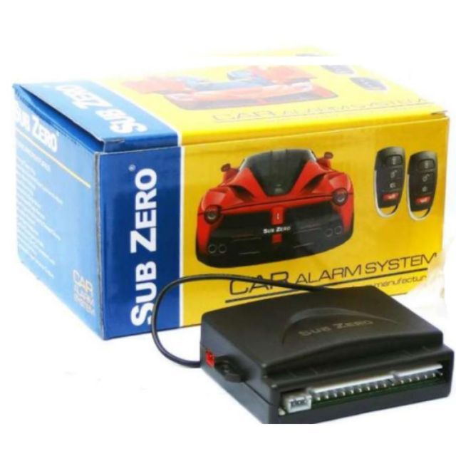 Car alarm (Sub Zero) | Lazada PH