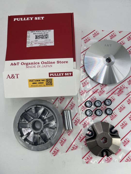 B65 A&T Pulley Set for YAMAHA Nmax v1 v2 / Aerox v1 v2 Made in Japan (Roller 13g) | Lazada PH
