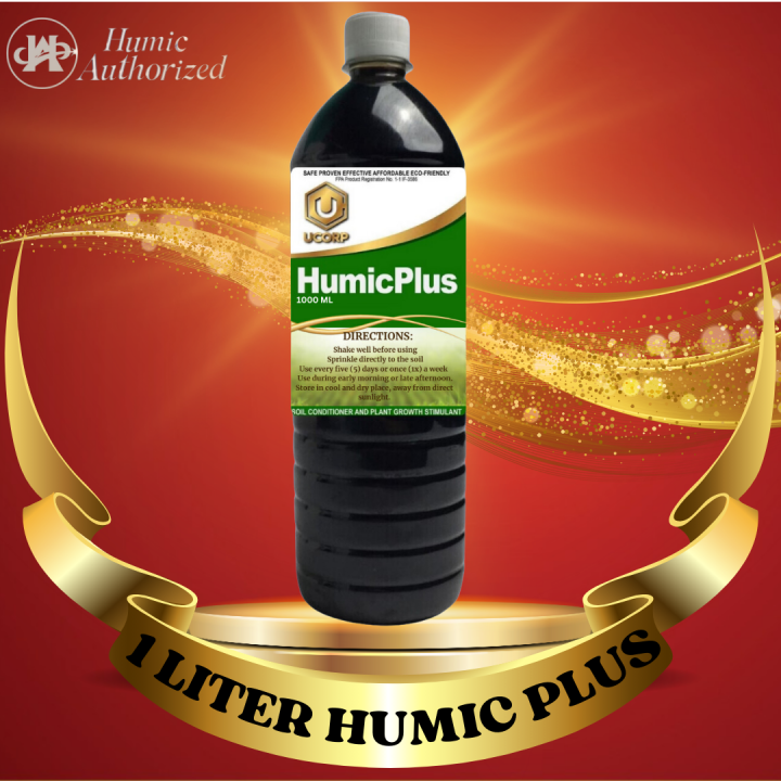 (BUY 1 LITER) Humic Plus Soil Conditioner "Pampalago at Pampataba ng ...