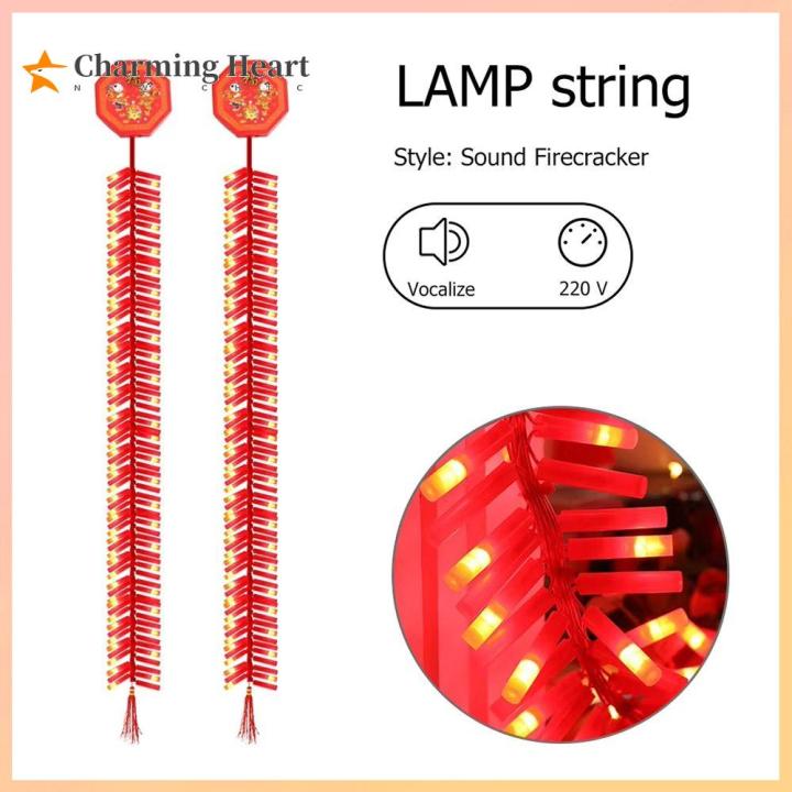 Z5DJXZ6 1Pcs 92/110/140 LED Electronic Firecracker Light Simulation ...