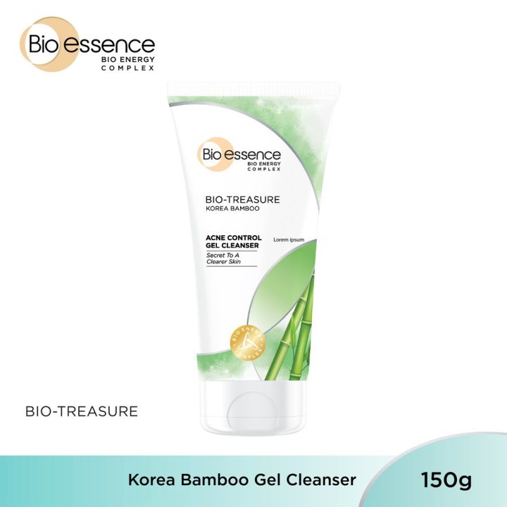 Bio-essence Bio-Treasure Korea Bamboo Acne Control Gel Cleanser 150g ...