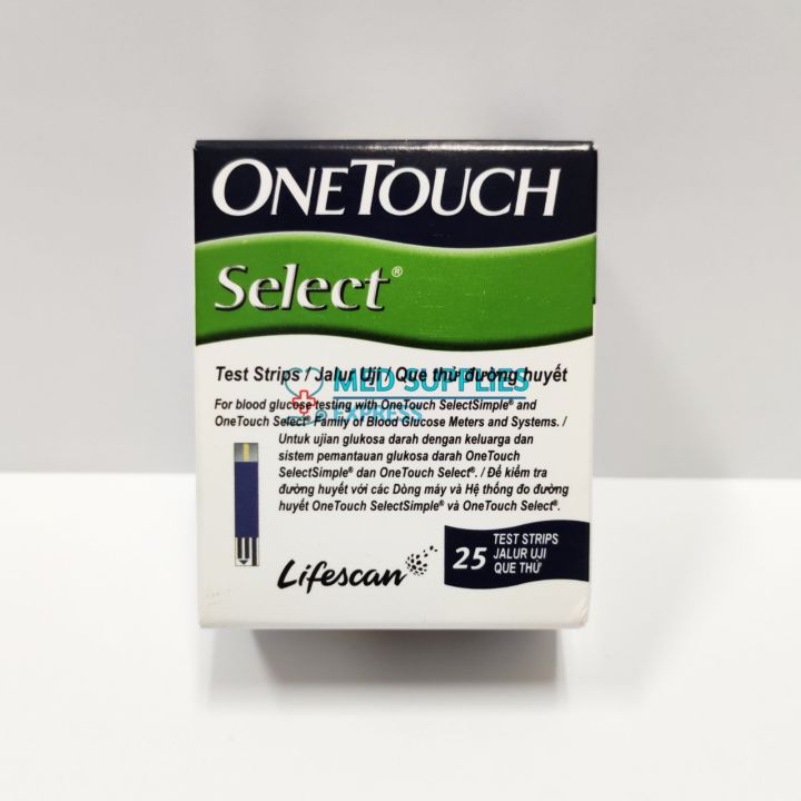 One Touch Select Simple Glucose Strips 50pcs | Lazada PH