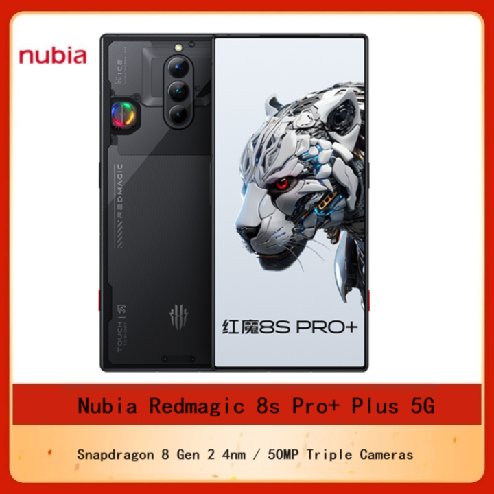 Global rom Nubia Redmagic 8s Pro+ Plus 5G Smartphone Snapdragon 8 Gen 2 4nm Octa Core 50MP ...