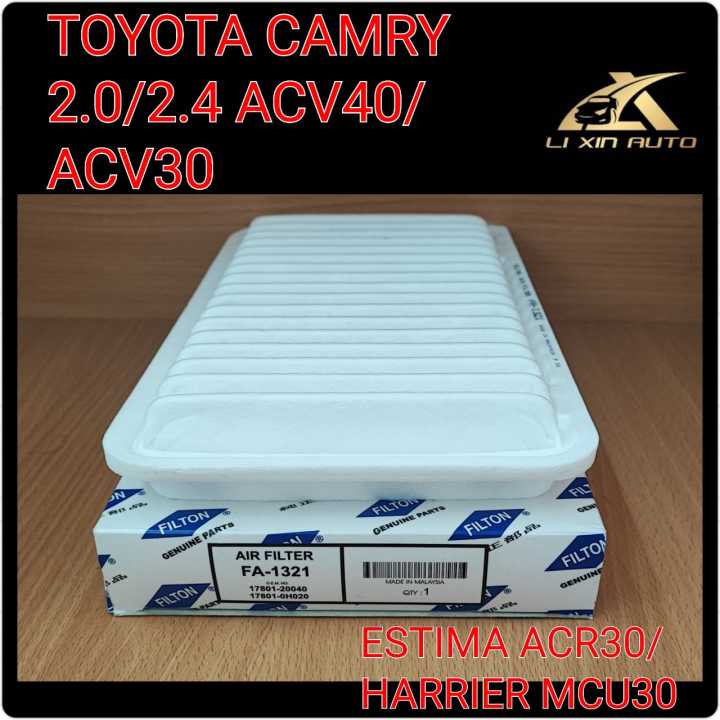 TOYOTA CAMRY ACV30 2.0C 2.4C ESTIMA ACR30,HARRIER ACU30 FILTON AIR ...