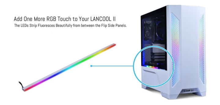 # LIAN LI LANCOOL II-2X Side Diffused aRGB LEDs Strip for LANCOOL II ...