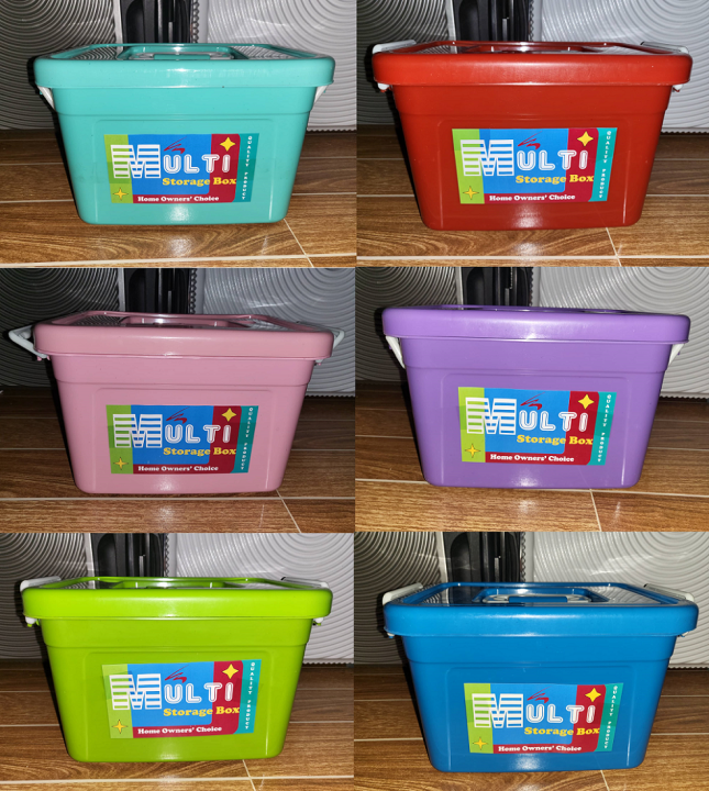 SALE only P129 High quality storage box with lock lid and handle / CUTE ...