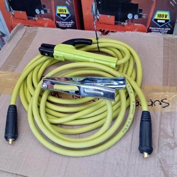 Kabel las set 5 meter Welding Cable Set Tang Las Kabel Las Set | Lazada ...