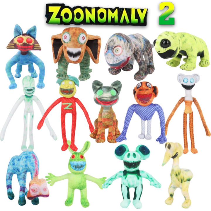 Zoonomaly Doll Plush Toy Zoonomaly Monster Cat Frog Todo Zoonomaly Game ...