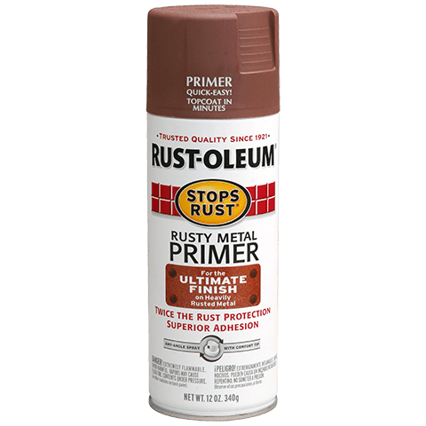 Rust Oleum Stops Rust Rusty Metal Primer Spray 340g | Lazada