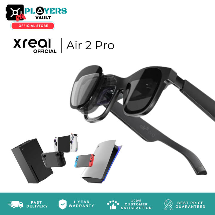 XREAL Air 2 Pro AR Glasses, The Ultimate Wearable Display with 3-Level ...