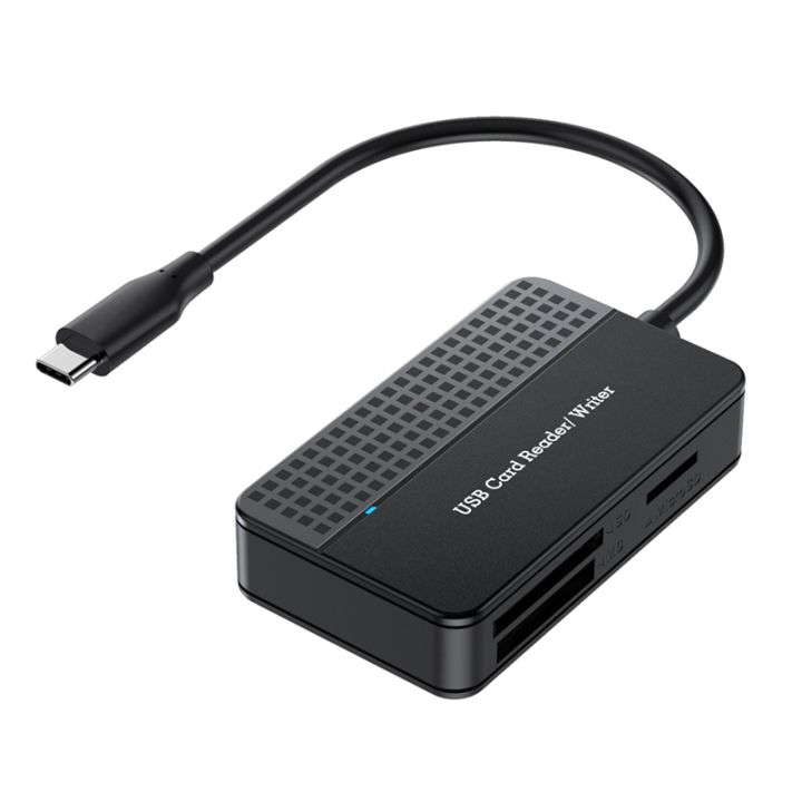 Reader 4-In-1, TF SD MS Card Reader Multi Card Adapter External for ...