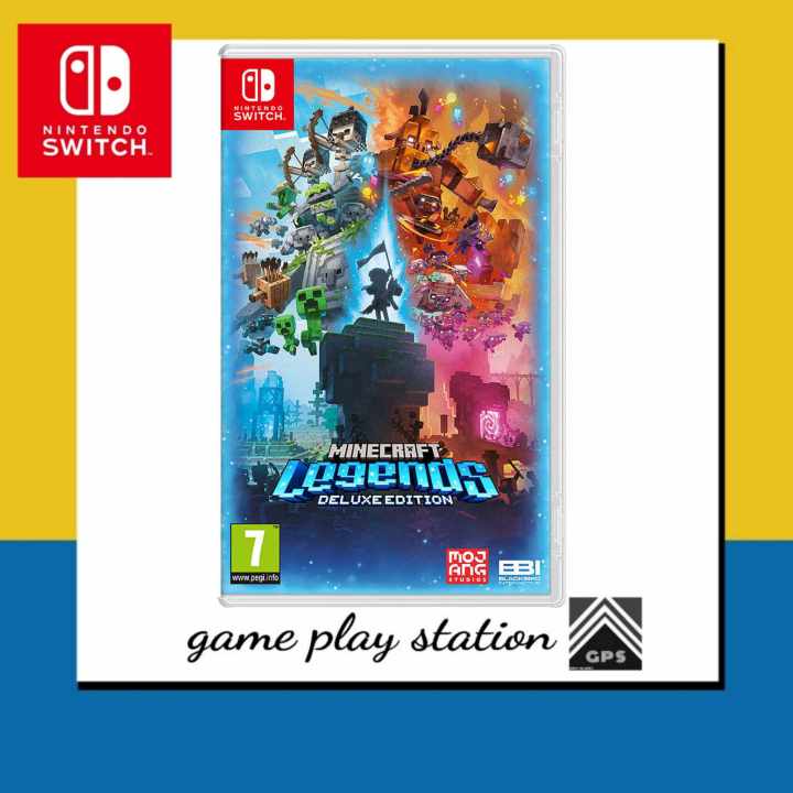 nintendo switch minecraft legends deluxe edition ( english ) | Lazada.co.th