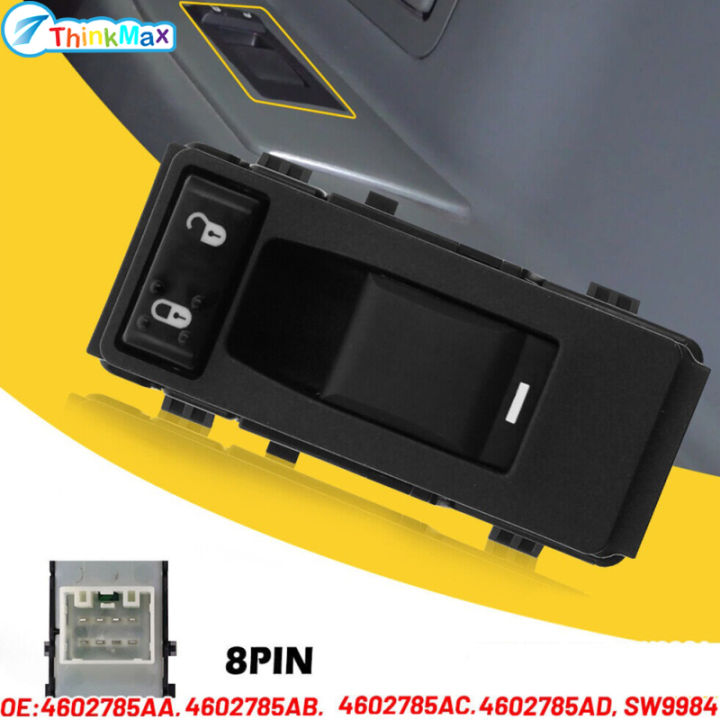 4602785AA Front Right Passenger Side Power Window Control Switch Button ...