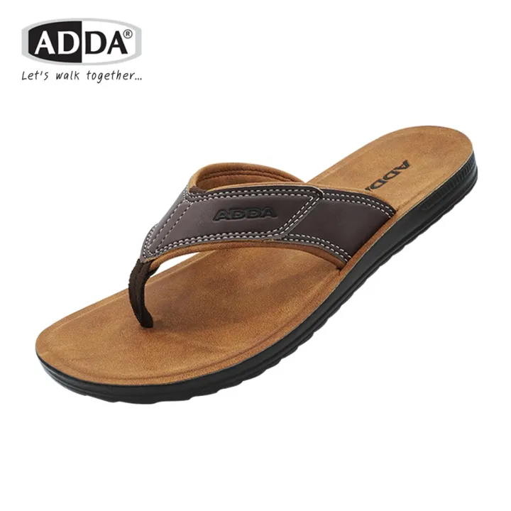 [ADDA]Dép Mens Leather Clamp Model 72F03M1 Genuine Adda Thailand Import ...