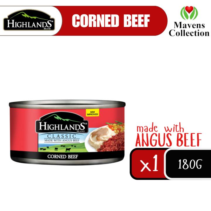 HIGHLANDS CLASSIC CORNED BEEF 180G | Lazada PH